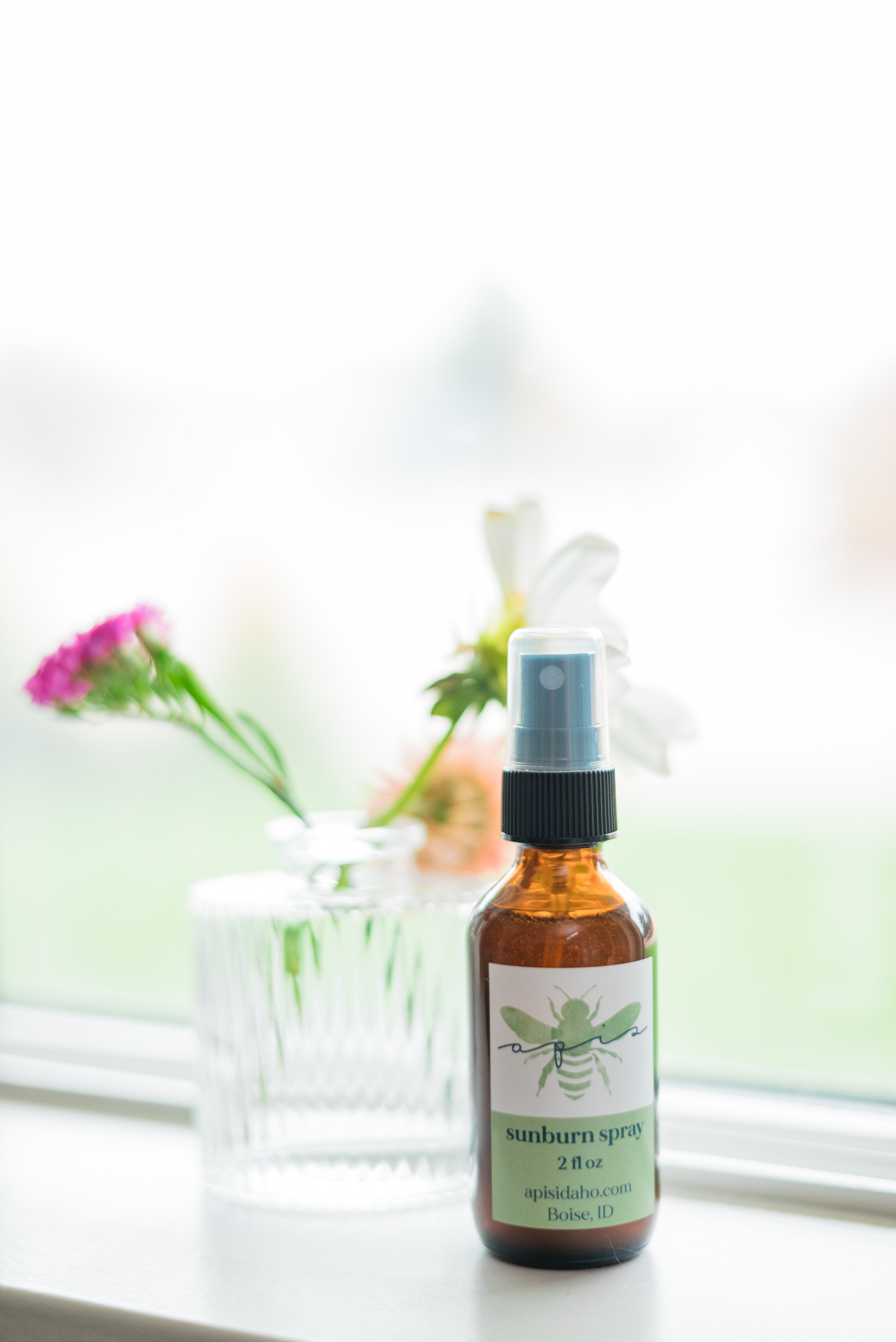 sunburn spray | Hen & Hare Microfarm with Apis